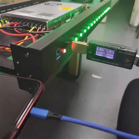 16 Port Usb C Sync Charging Hub Station Charging Cabinet Hub 5v 40a
