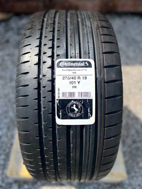 Continental SportContact 2, 275/40 R19, 19", 1 шт, 275 мм, 40 % ...