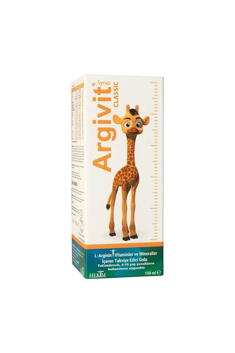 ARGIVIT Classic Şurup 150 ml | Farmaucuz