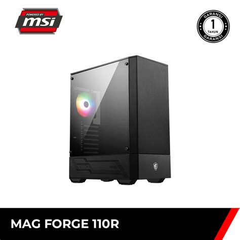 Jual Msi Casing Mag Forge R Acrylic Glass Chassis Shopee Indonesia