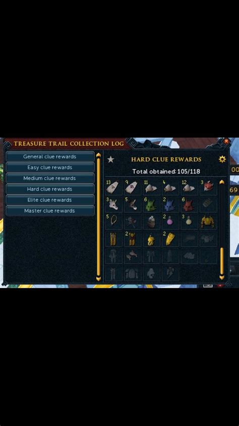 Rares Page For 2 307 Hard Treasure Trails Completed I Have To Admit Ive Been Pretty Lucky Thus