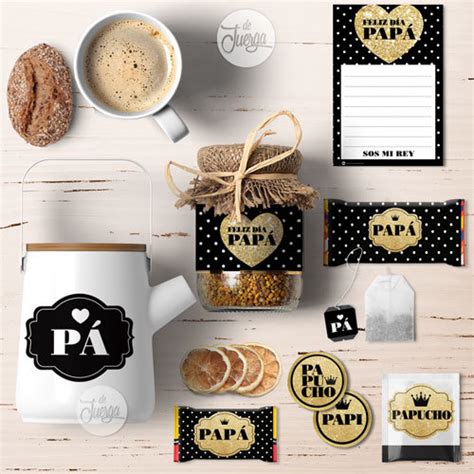 Dia Del Padre Kit Imprimible Desayuno Pap