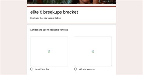 The Elite 8 Bracket Rthebachelorog