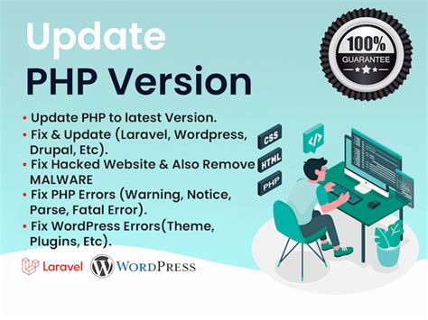 Upgrade Update Php Website To Latest Version From And By Technical Nomi Fiverr