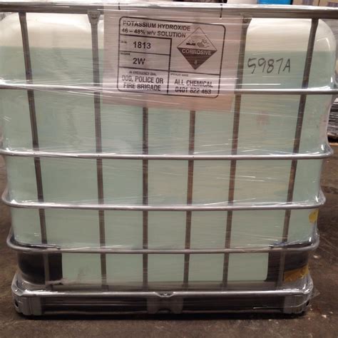 Potassium Hydroxide 46 48 W V Solution All Chemical