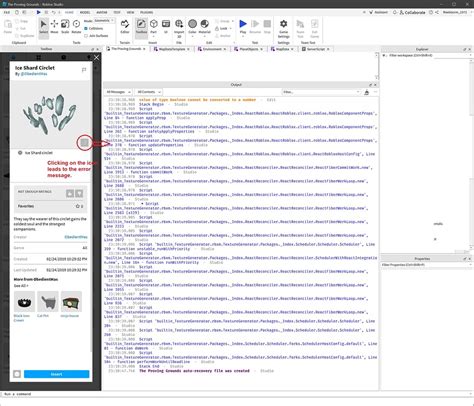 Value Of Type Boolean Cannot Be Converted To Number Warning When Viewing Models In The