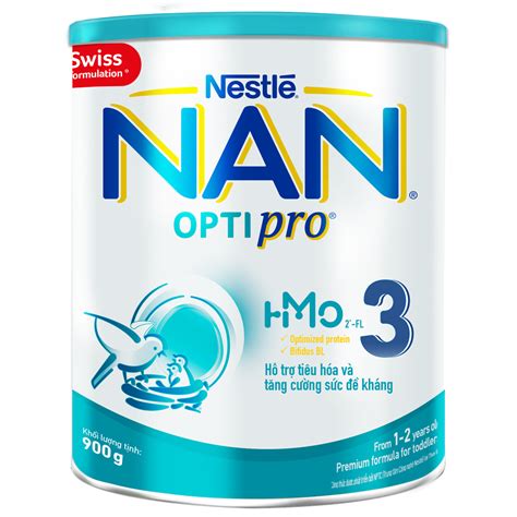 Sữa Nan Optipro 3 900g HMO 1 2 tuổi