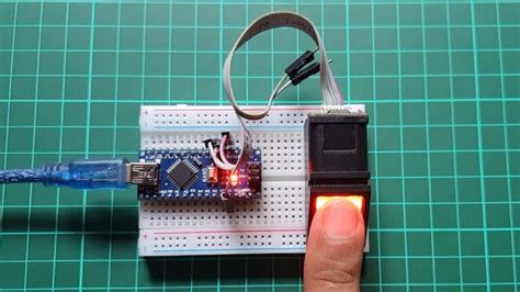 Interfacing R307 Fingerprint Sensor With Arduino