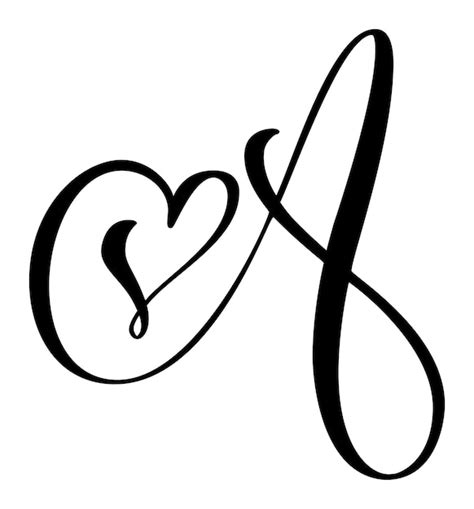 Script Police Majuscule Logo Calligraphie Lettre Damour Style De Pinceau Vectoriel Dessiné Script Police Majuscule Logo Calligraphie Lettre Damour Style De Pinceau Vectoriel Dessiné