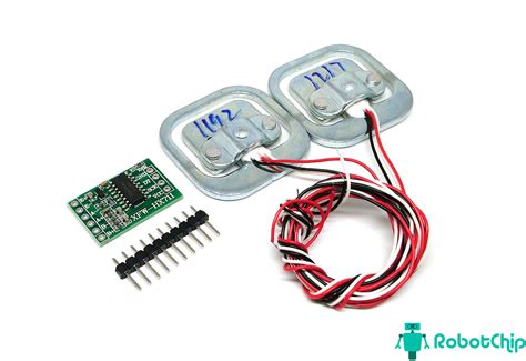 Весы на arduino hx711 и тензодатчика robotchip