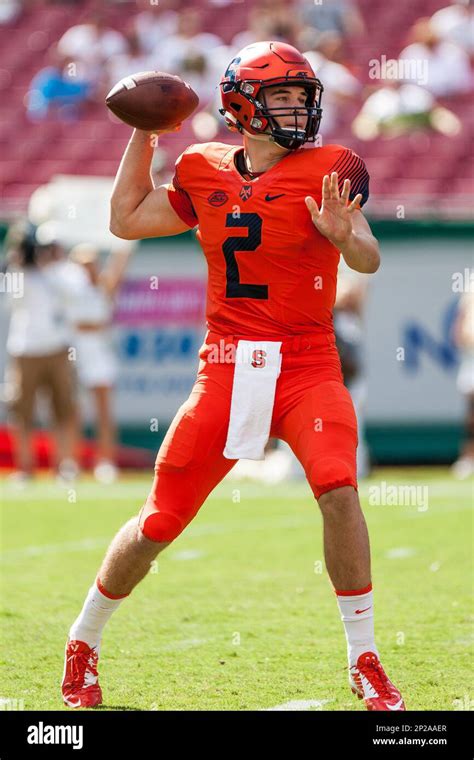 October 10 2015 Syracuse Orange Quarterback Eric Dungey 2 Looks To Pass In The 1st Quarter In