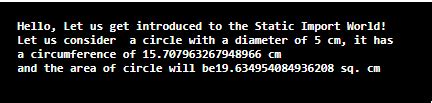 Java Static Import Working And Examples Of Java Static Import
