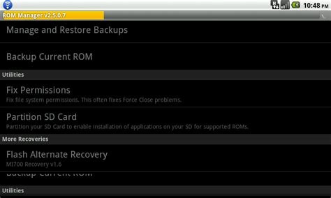 hucqim80 modding how to install clockworkmod recovery using rommanager