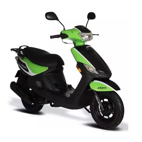 Motoneta Italika D 125cc Negra Con Verde 2018 Bodega Aurrera