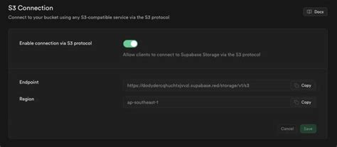 You Can Easily Enable Connection Via S3 Protocol In Storage With A Simple… Supabase