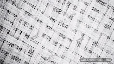 Ai创作图黑白 编织 纹理 图案 线条 格子 交织 网状 结构 质感 工艺 装饰 素材 设计 背景 昵图网