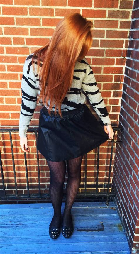 The Girl Loves Pleather Skater Skirt 6 Ways