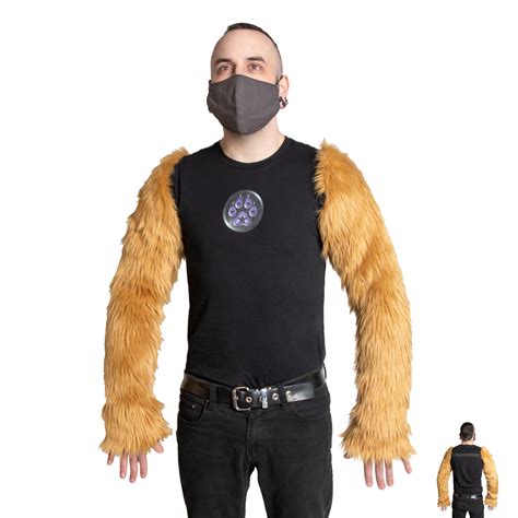 Monster Fur Arm Sleeves By Pawstar Furry Fashion Made In The Usa