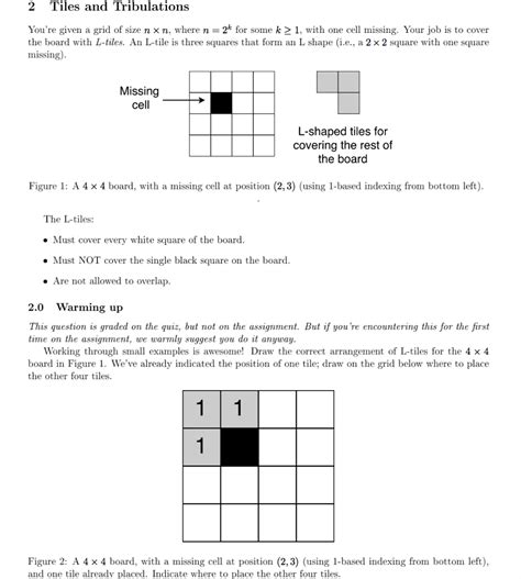 Solved Youre Given A Grid Of Size N X N Where N 2k For