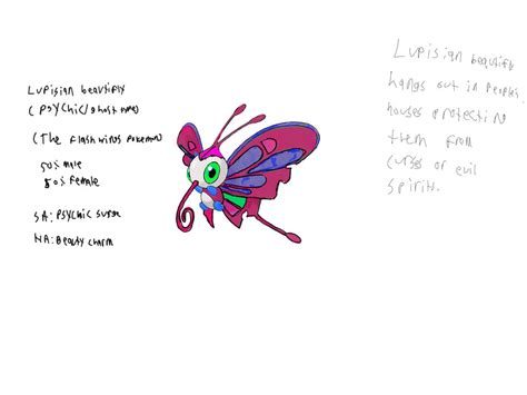 Lupisian Beautifly By Supervet41 On Deviantart
