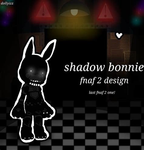 Shadow Bonnie Fnaf 2 Gacha Design