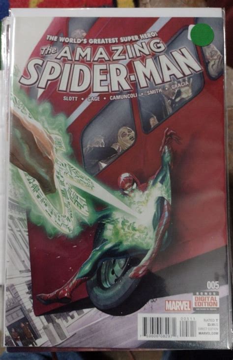 Amazing Spider Man Vol Marvel Disney Alex Ross Cover Don Slott Comic Books Modern