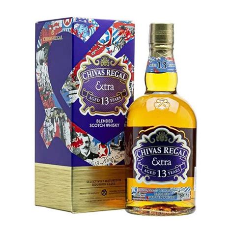 Rượu Chivas 13 Bourbon Cask Tím Nhập Khẩu Chính Hãng