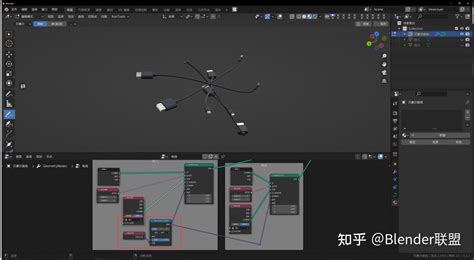 几何节点 数据线 知乎