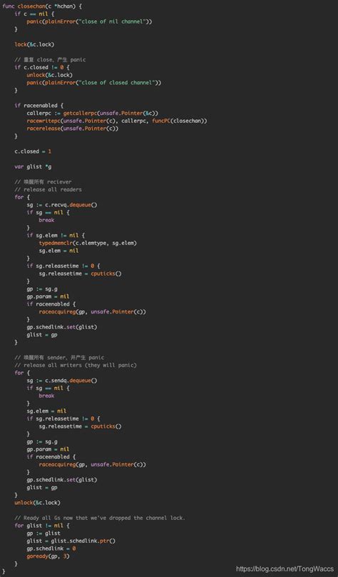 golang源码分析channel golang chan 重复close CSDN博客