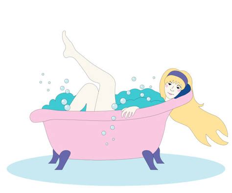 60 Woman In Bubble Bath Cartoon Stock Illustrations Royalty Free