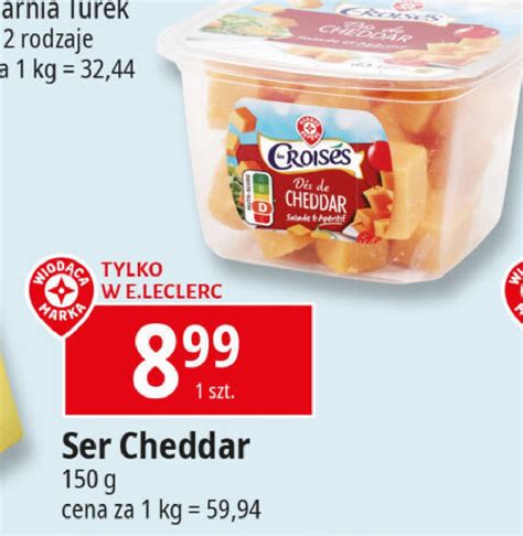 Ser cheddar Wiodąca marka croises cena promocje opinie sklep Blix pl