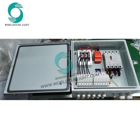 wsdb pv6 1 6 entradas 1 salida 1000v dc solar pv combiner box con