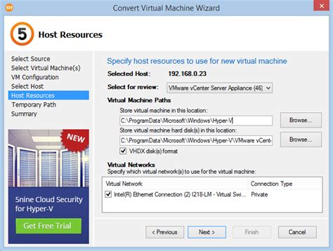 How To Convert A VM From ESXi VSphere To Hyper V