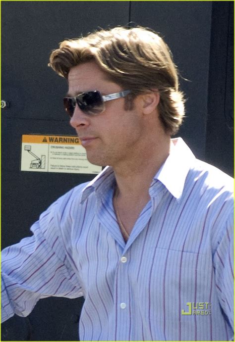 Brad Pitt And Angelina Jolie Brad Pitt Nas Gravações Da Moneyball