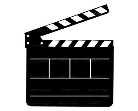 Clapper Board Clip Art