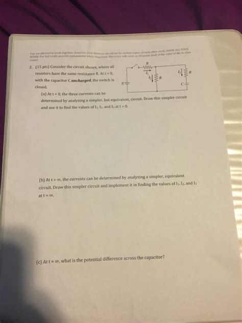Solved Consider The Circuit Shown Where All Resistors Have Chegg