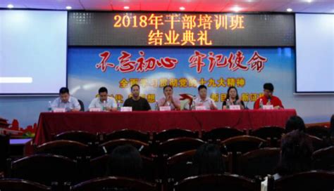 2018年学生干部培训结业典礼顺利举行 湖南省示范性高职学院 湖南现代物流职业技术学院