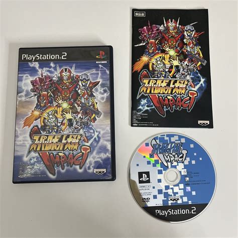 Super Robot Taisen Wars Impact Ps2 Sony Playstation Ntsc J Japan Game