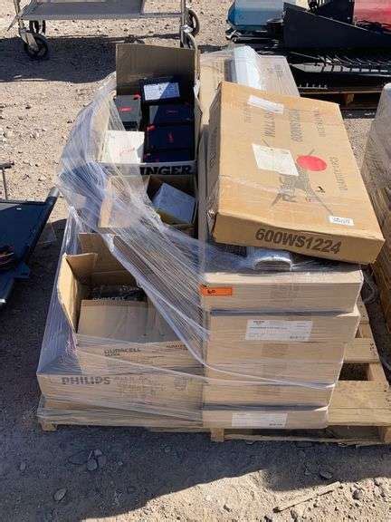 P Assorted Light Fixtures And Batteries Sierra Auction Management Inc