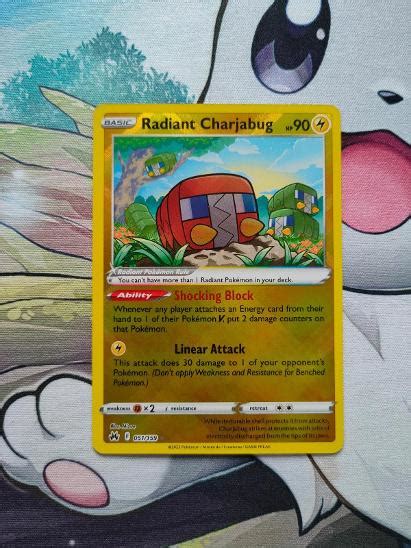 Pokémon Karta Radiant Charjabug Crz 051 Crown Zenith Aukro