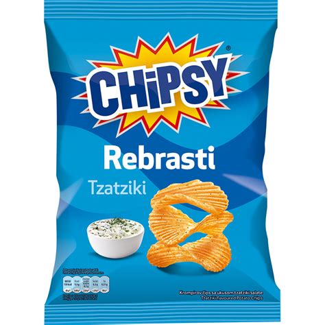 Chipsy Cips Tzatziki Chipsy 80g Maxi
