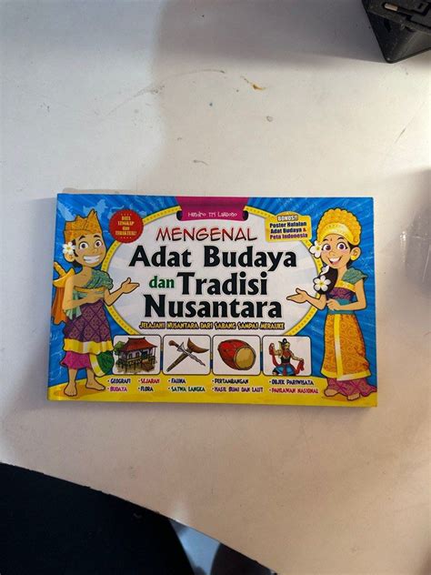 Buku Adat Budaya Dan Tradisi Nusantara Buku Alat Tulis Buku Anak