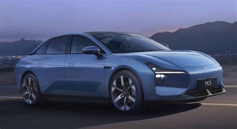 La Gran Aerodinámica Del Sedán Eléctrico Xpeng Mona M03