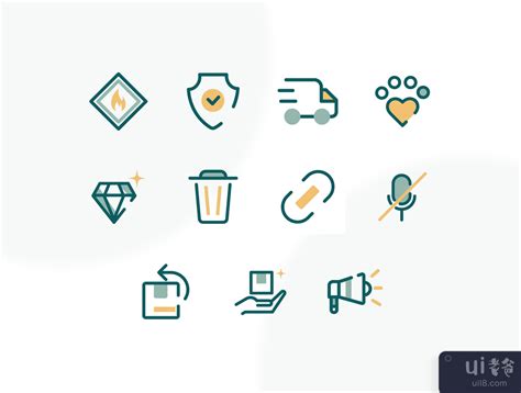 基本图标集 Basic Icon Set Ui老爸优质的ui模板和素材下载站