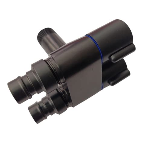 Válvula Angular Doble Salida Acero Con Doble Adaptador Negro Mate