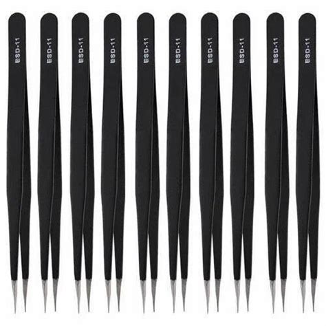 Anti Static Esd Plastic Tip Tweezer At ₹ 12 Piece In New Delhi Id 2852057701488