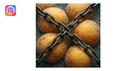 Hyper Realistic 4k Adipocytes Seen Under Microscope Blocked By Metal