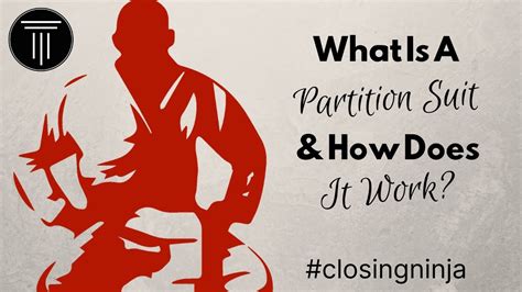 What Is A Partition Suit And How Does It Work Teaching Tuesday