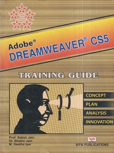 Adobe DREAMWEAVER CS Training Guide PROF SATISH JAIN DR SHALINI JAIN M GEETHA IYER BPB