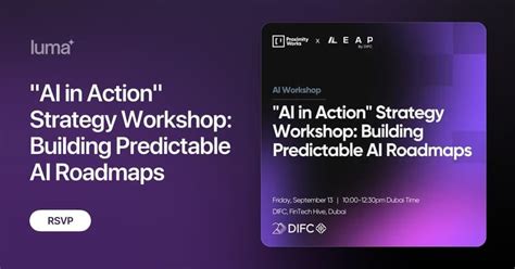 Rahul Prajapati On Linkedin Ai In Action Strategy Workshop Building Predictable Ai Roadmaps